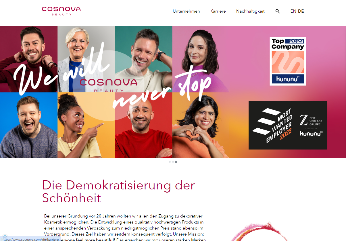 Welcome to cosnova - cosnova